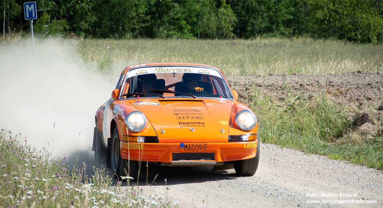 Per Göthberg och Andreas Svedberg tog hem Midnattssolsrallyt 2022 ...