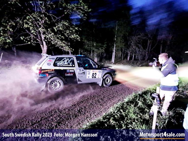 Reportage: South Swedish Rally fredag den 19 maj 2023 | Motorsport4sale