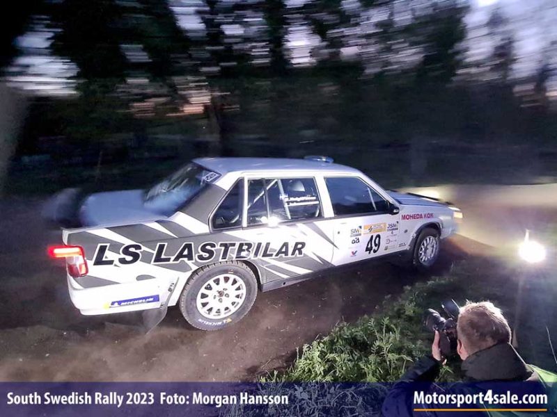 Reportage: South Swedish Rally fredag den 19 maj 2023 | Motorsport4sale