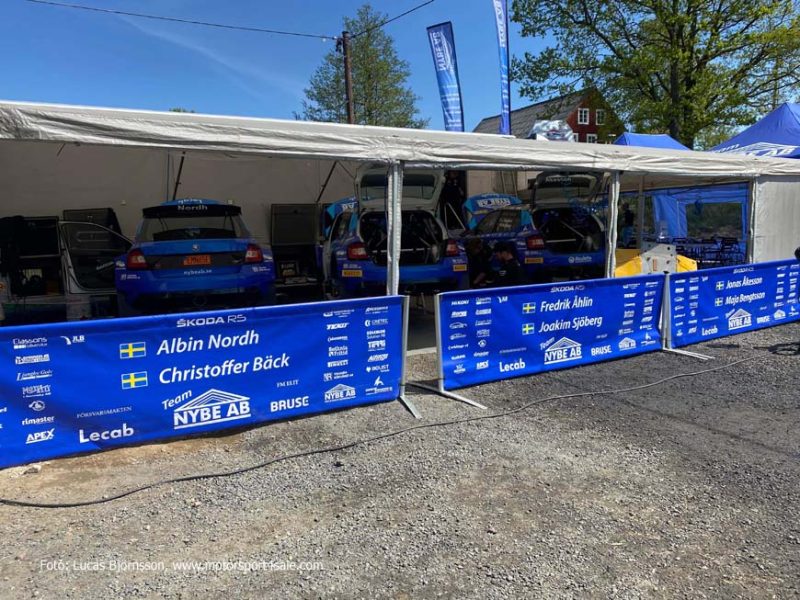 Reportage: Depåbilder inför South Swedish Rally den 19 maj 2023 ...